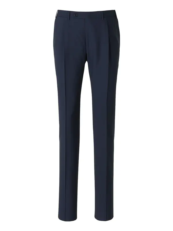 Canali Wool Trousers - Blue