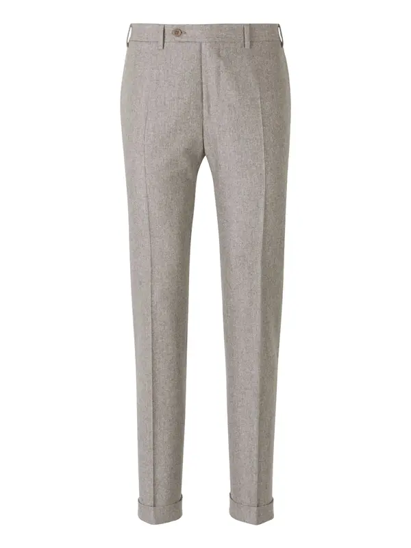 Canali Wool Trousers - Neutrals
