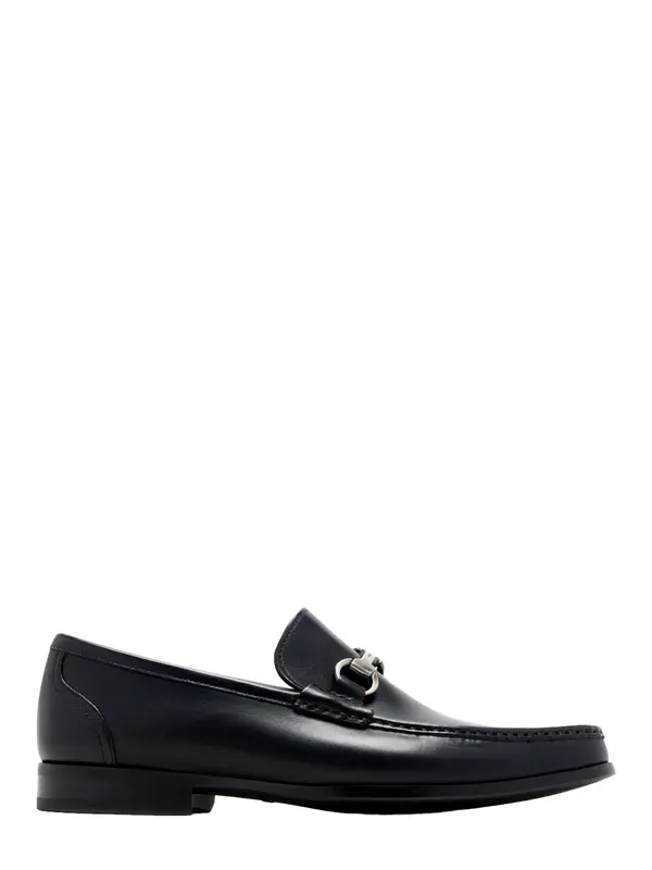 Magnanni Brushed-finish Loafers - Black