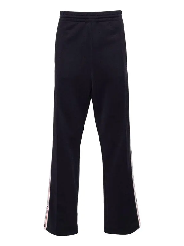 Golden Goose Wide Leg Trousers - Dark Blue/papyrus