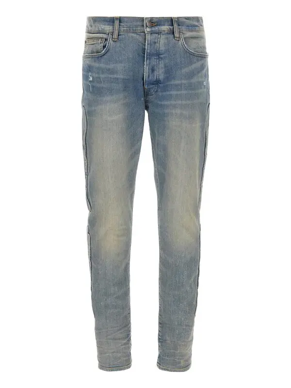 Amiri 3d Bones Jeans - Blue