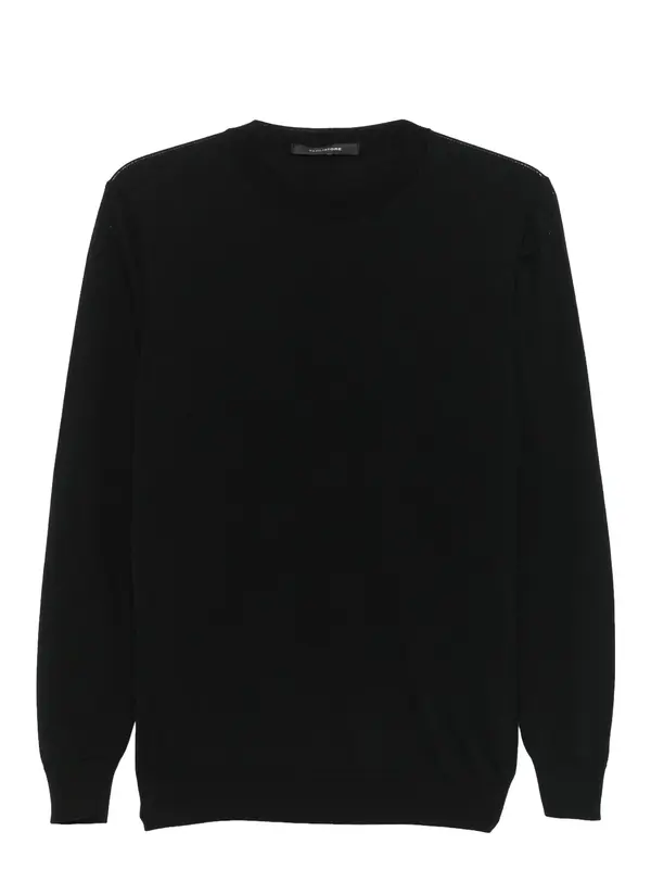 Tagliatore Twin Sweater - Black