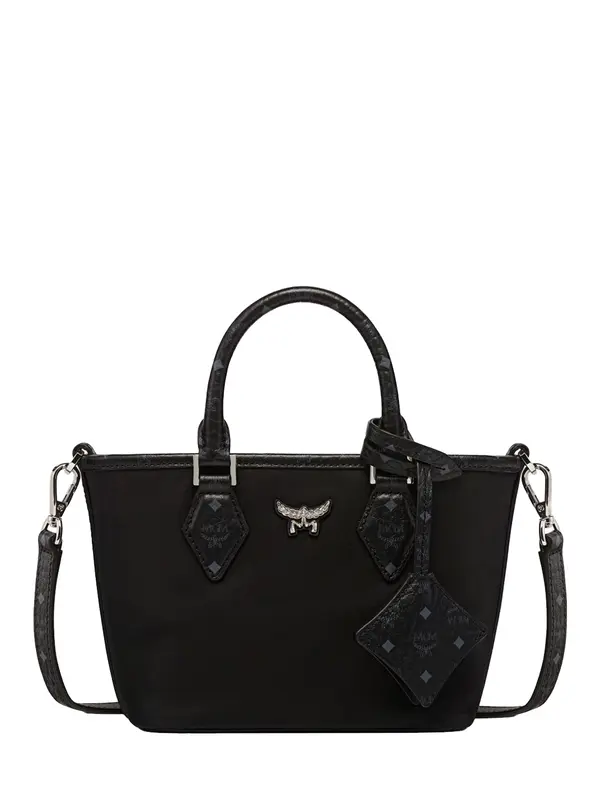Mcm Aren Tote Bag - Black