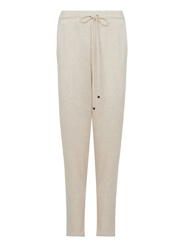 LENNY NIEMEYER Tapered Cropped Sweatpants - Neutrals