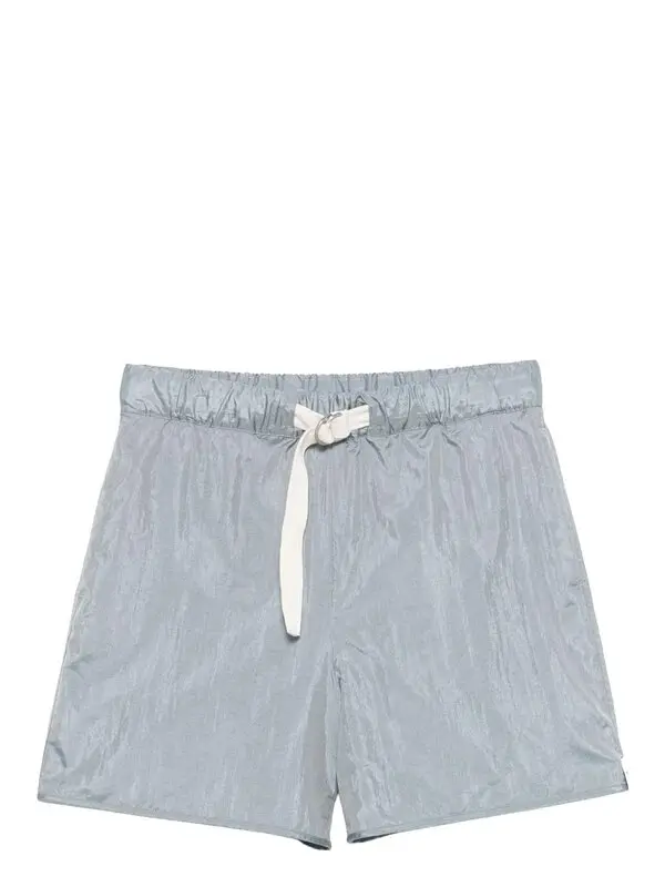 JIL SANDER Satin Shorts - Blue
