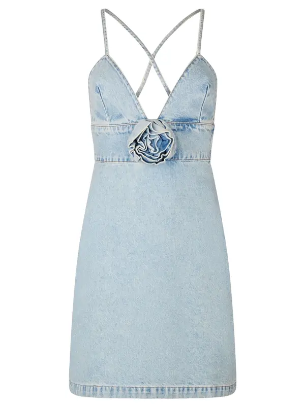 Liu Jo Denim Mini Dress - Blue