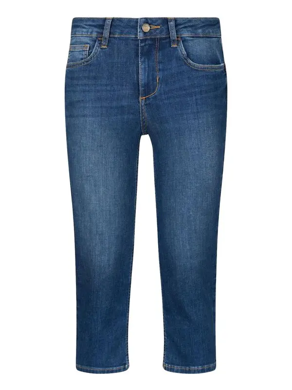 Liu Jo Mid-rise Capri Jeans - Blue