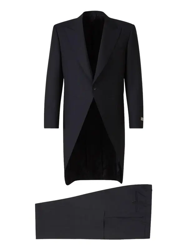 Canali Wool Dinner Suit - Black