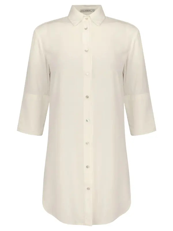 LENNY NIEMEYER Buttoned Shirt Dress - White