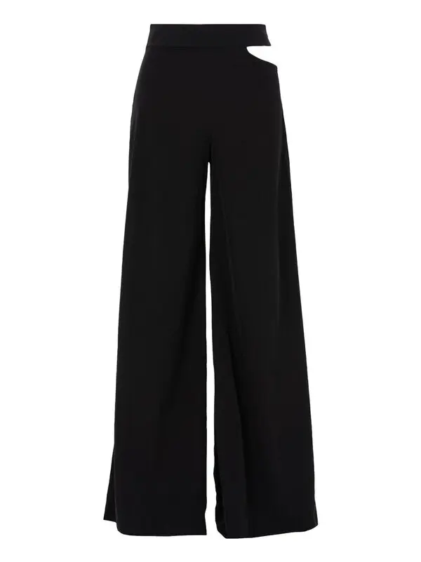 JBQ Athena Wide-leg Trousers - Black