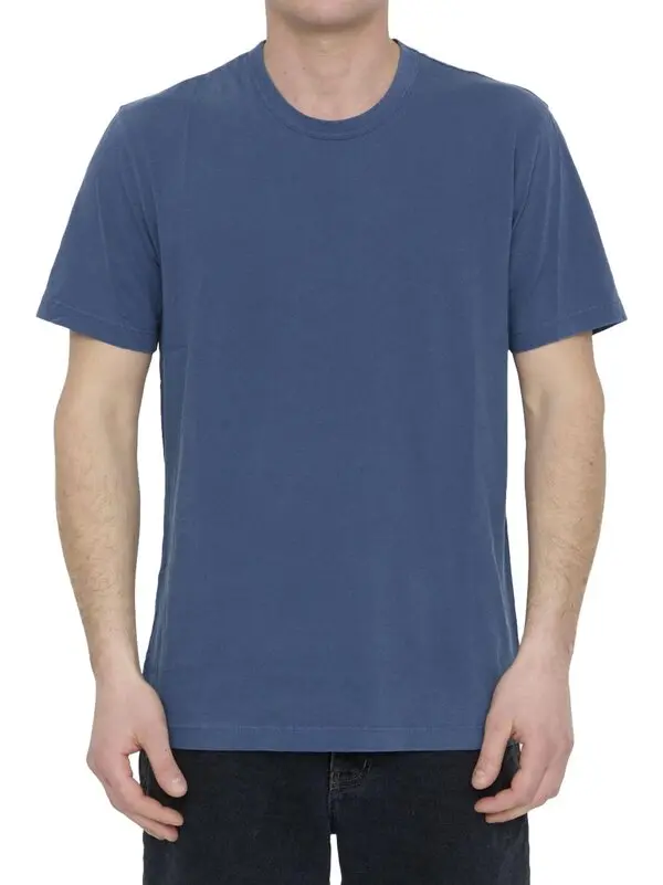 JAMES PERSE Crew-neck T-shirt - Blue