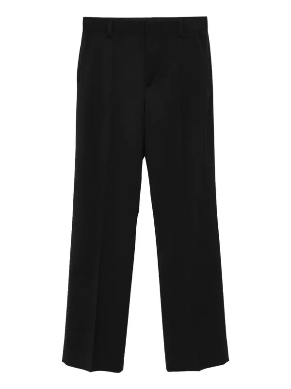 Filippa K High-waisted Bootcut Trousers - Black