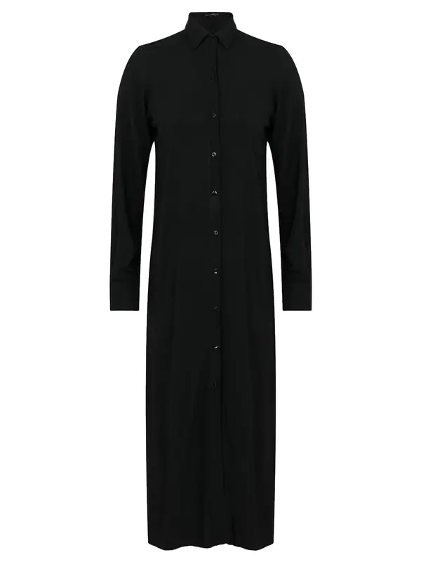 LENNY NIEMEYER Long-sleeve Shirt Dress - Black