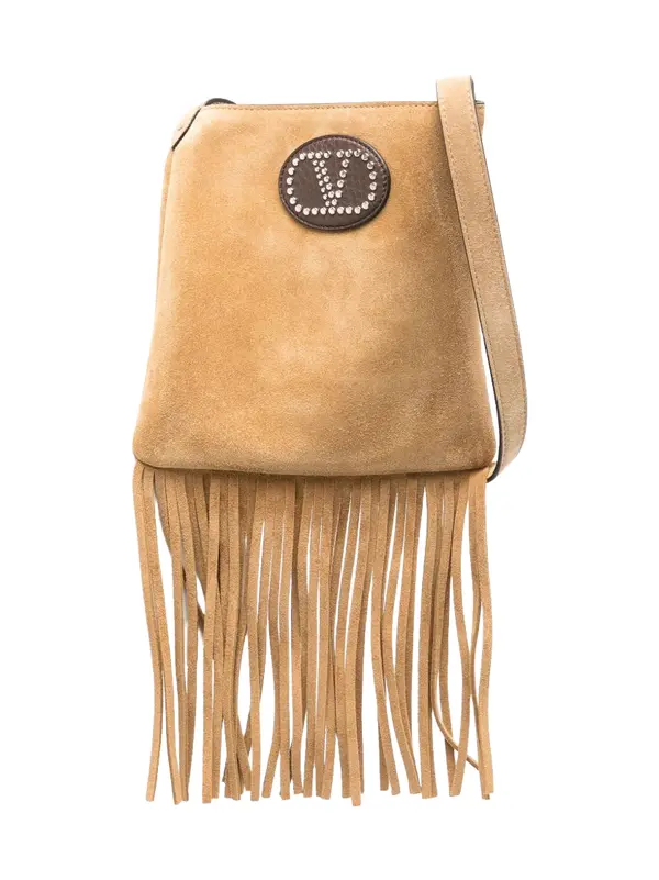 Valentino Garavani Vlogo Signature Cross Body Bag - Neutrals