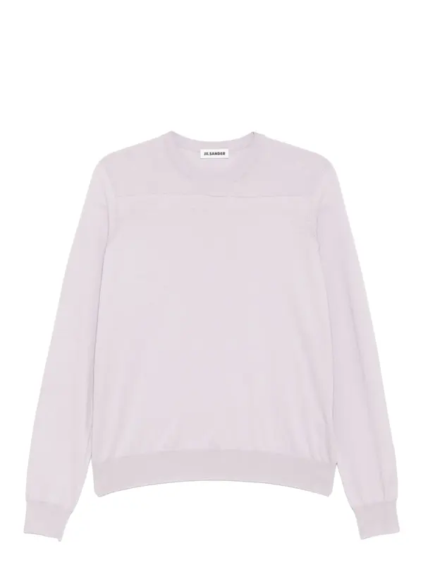 JIL SANDER Superfine Sweater - Purple