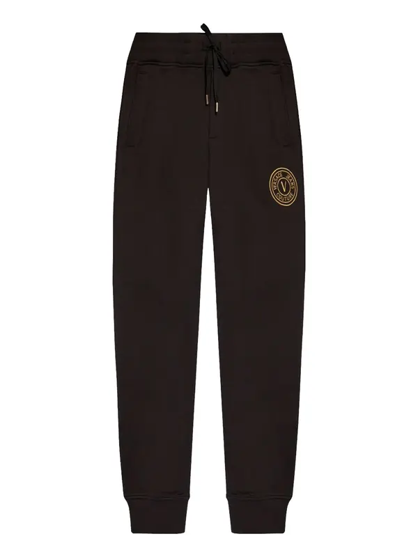 Versace V-emblem Track Pants - Black