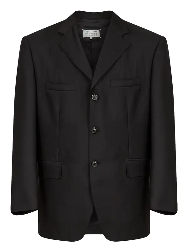 MAISON MARGIELA Four-stitch Blazer - Black