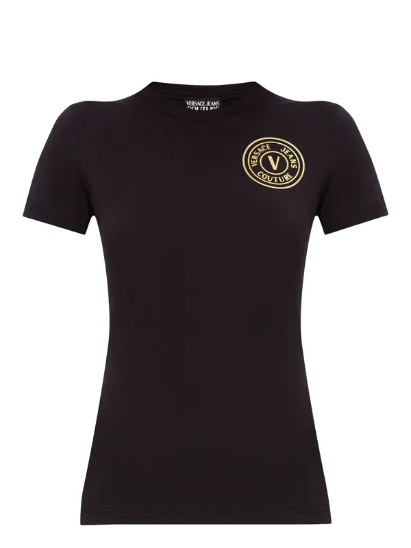 Versace V-emblem T-shirt - Black