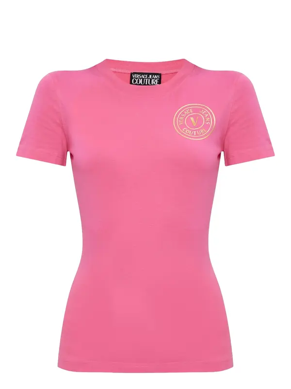 Versace V-emblem T-shirt - Pink