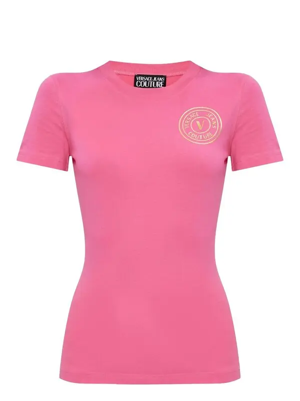 Versace V-emblem T-shirt - Pink