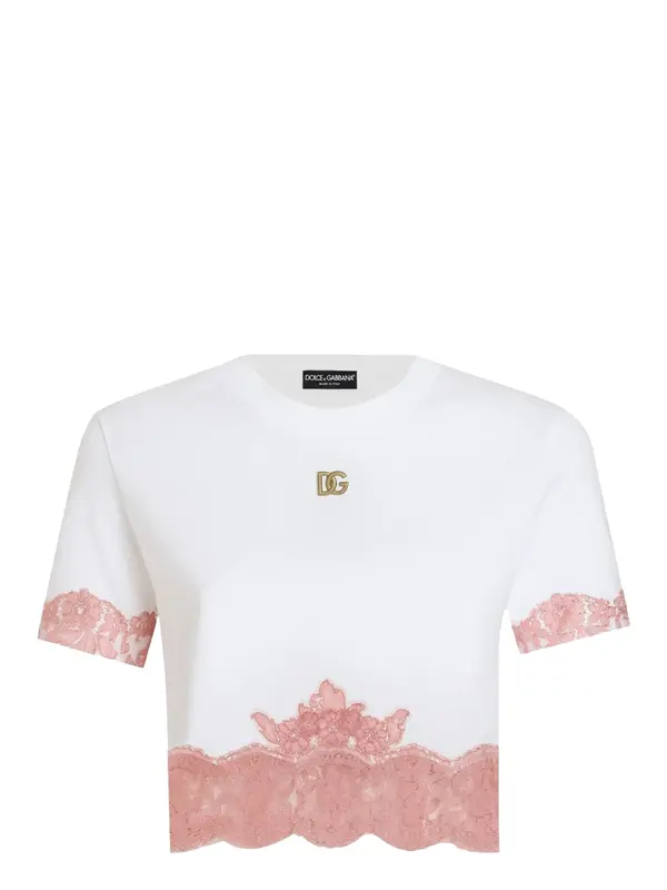 Dolce & Gabbana Dg Logo T-shirt - White