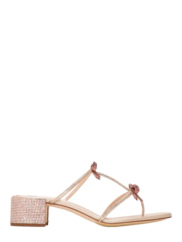 Rene Caovilla Caterina 40mm Sandals - Pink