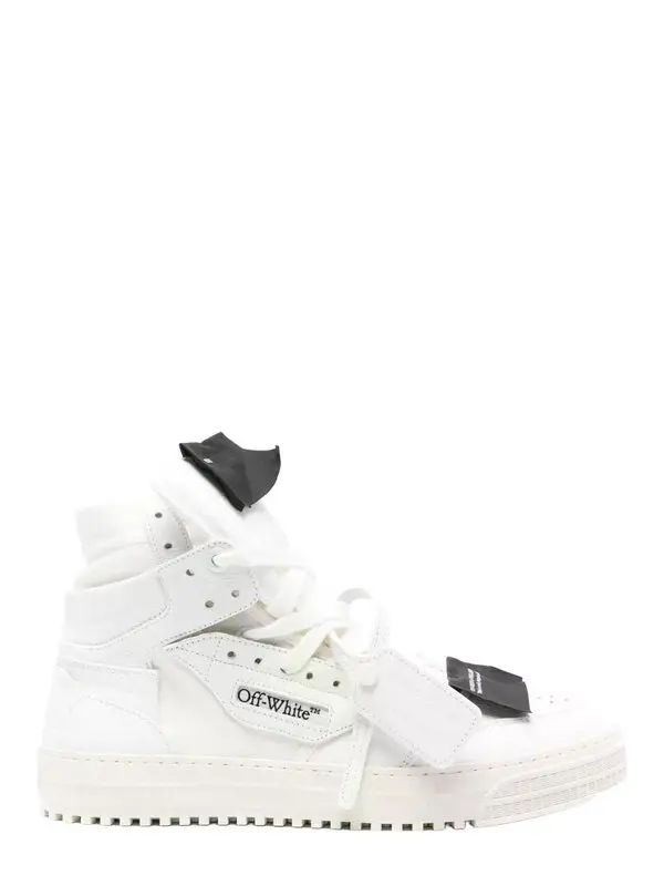 Off-White Logo Hi-tops - White