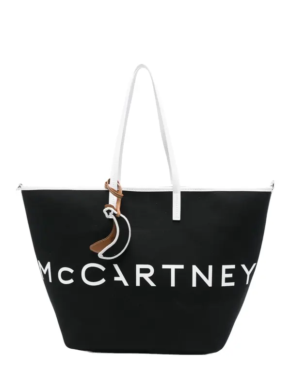 Stella McCartney Logo-print Tote Bag - Black