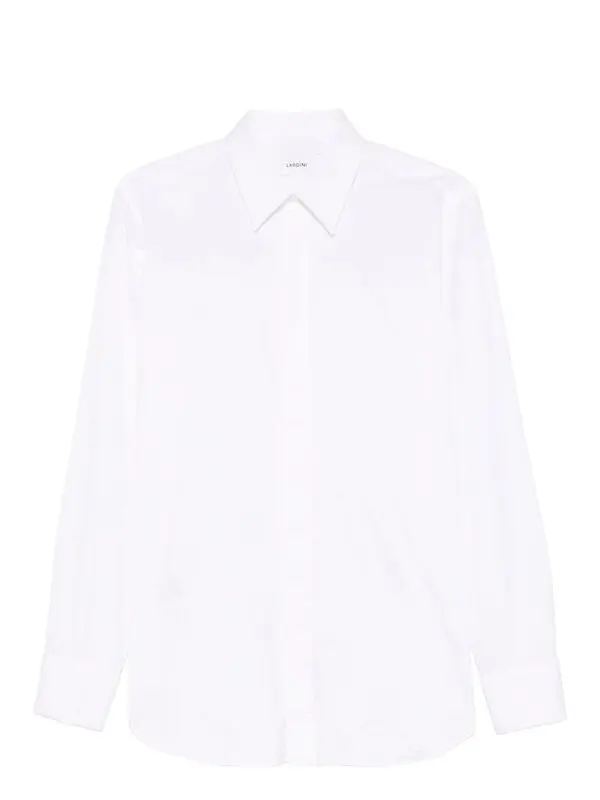 LARDINI Cotton Shirt - White