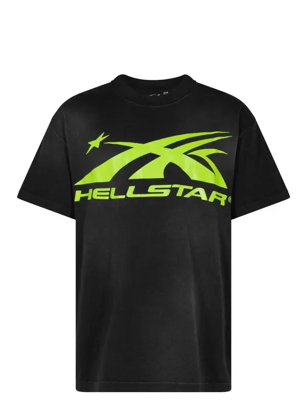 HELLSTAR Sports Gel Logo T-shirt - Black