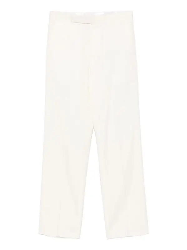 LARDINI Tailored Trousers - White
