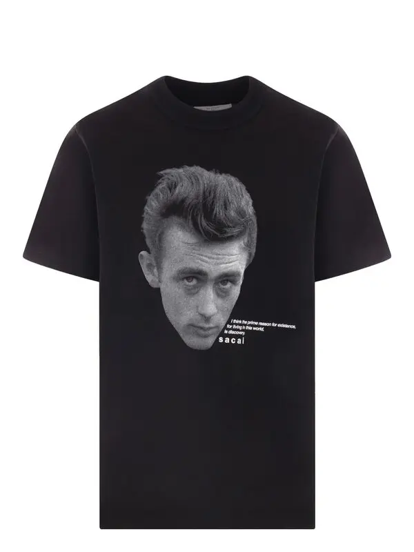 Sacai James Dean T-shirt - Black