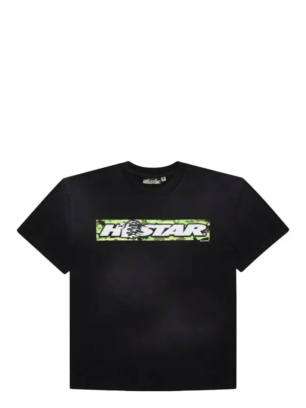 HELLSTAR Box Logo T-shirt - Black