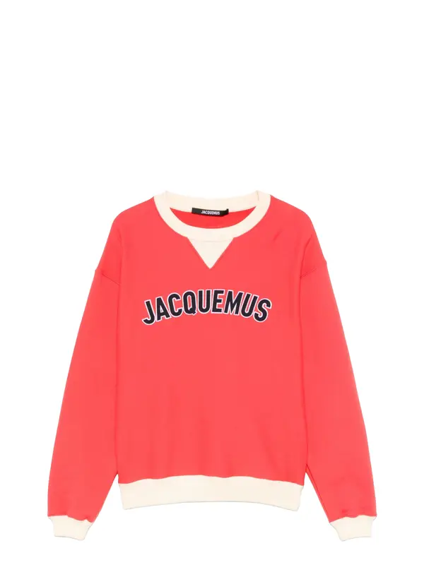 Jacquemus Le Sweatshirt Baseball Sweatshirt - Red