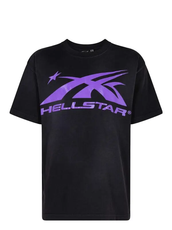HELLSTAR Sports Gel Logo T-shirt - Black