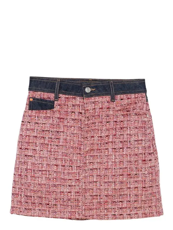 BOSS A-line Mini Skirt - Pink