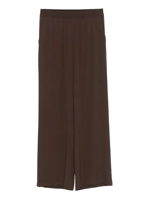 Seventy Wide-leg Trousers - Brown