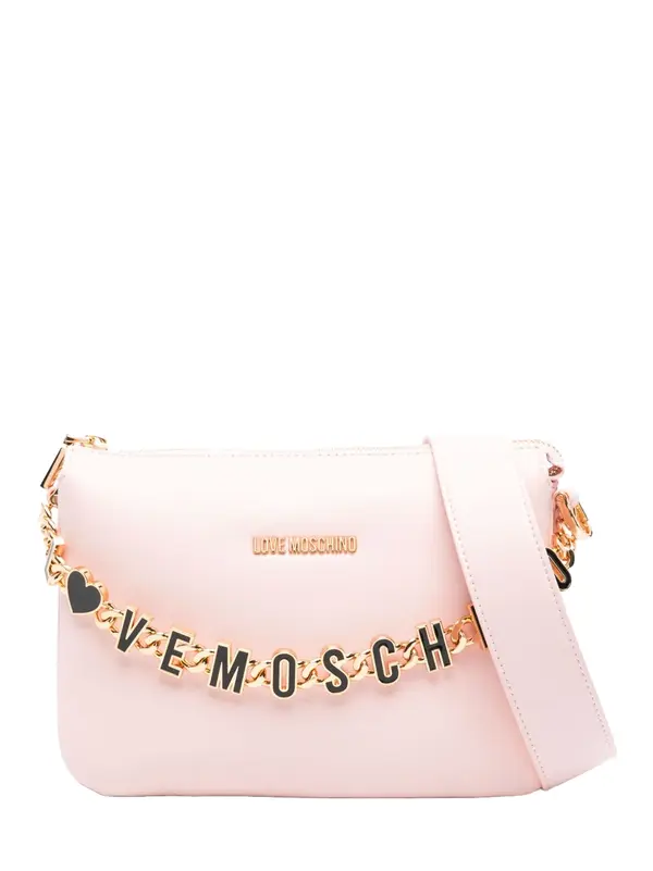 Moschino Logo-lettering Tote Bag - Pink