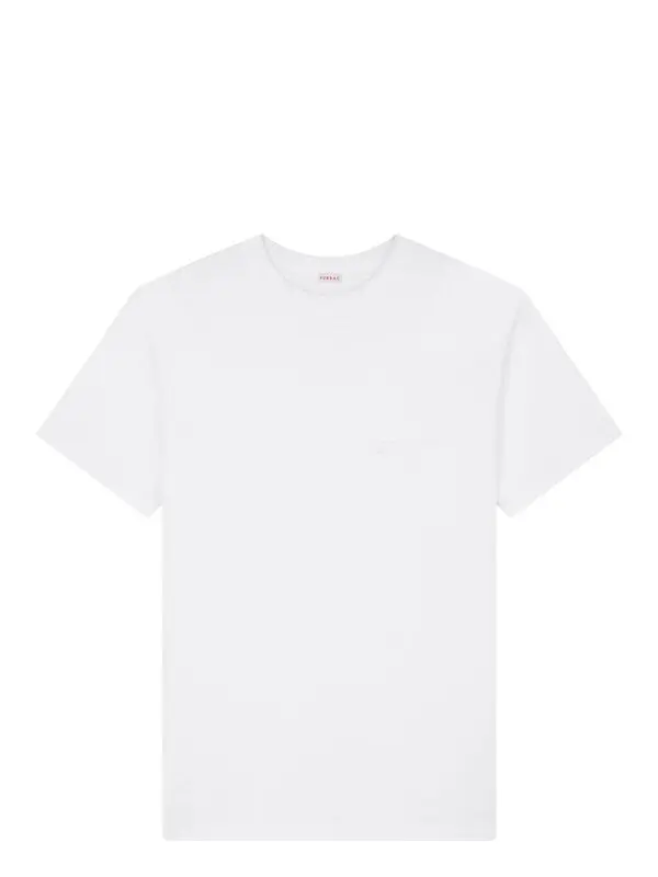 FURSAC Patch-pocket Organic Cotton T-shirt - White