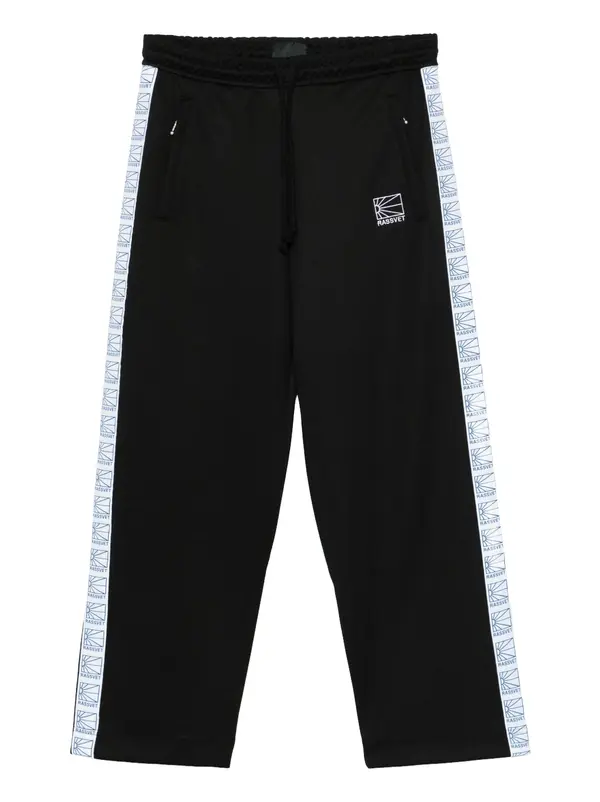 RASSVET Logo-trim Track Pants - Black