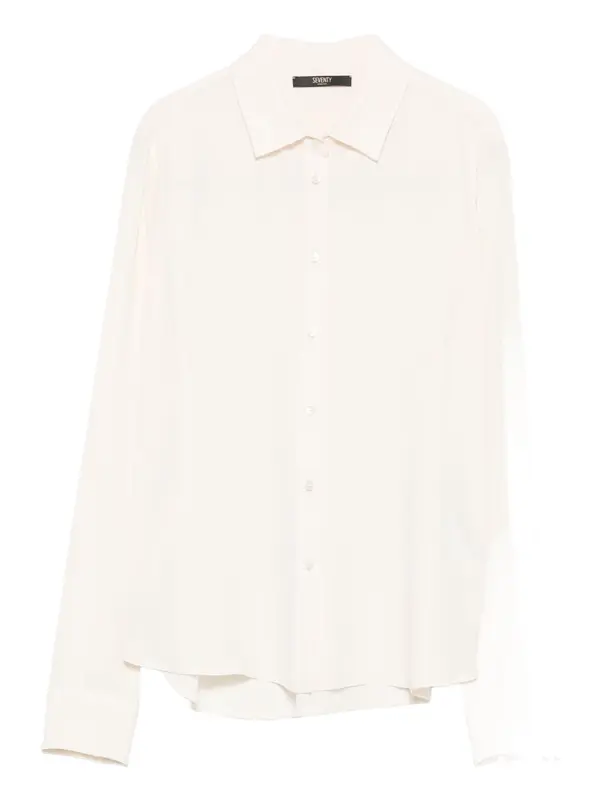 Seventy Long-sleeve Shirt - Neutrals