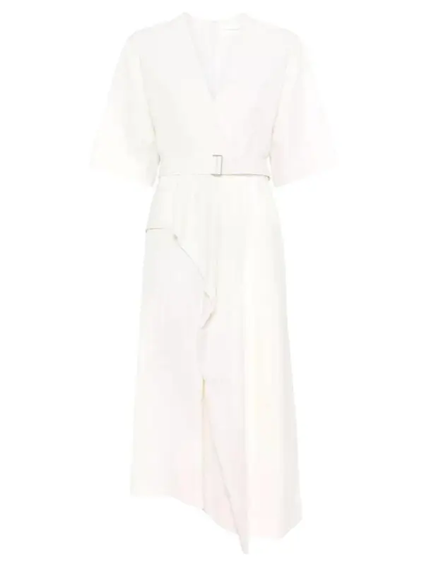 Christian Wijnants Daeva Midi Dress - White