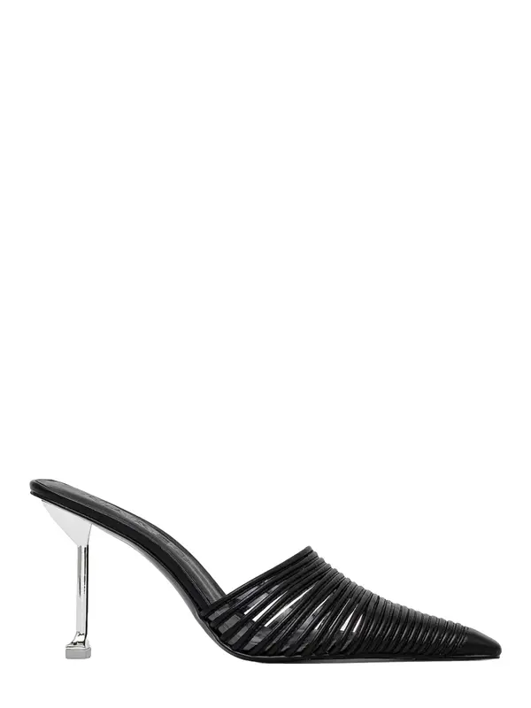 NAKED WOLFE Chromed Pumps - Black