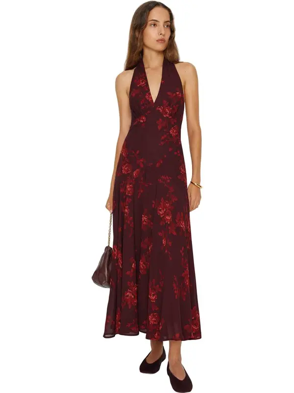 REFORMATION Briony Dress - Red