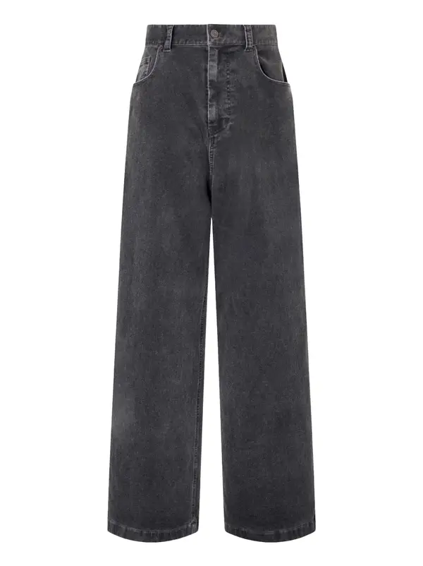 STUDIO TOMBOY High-waisted Trousers - Grey