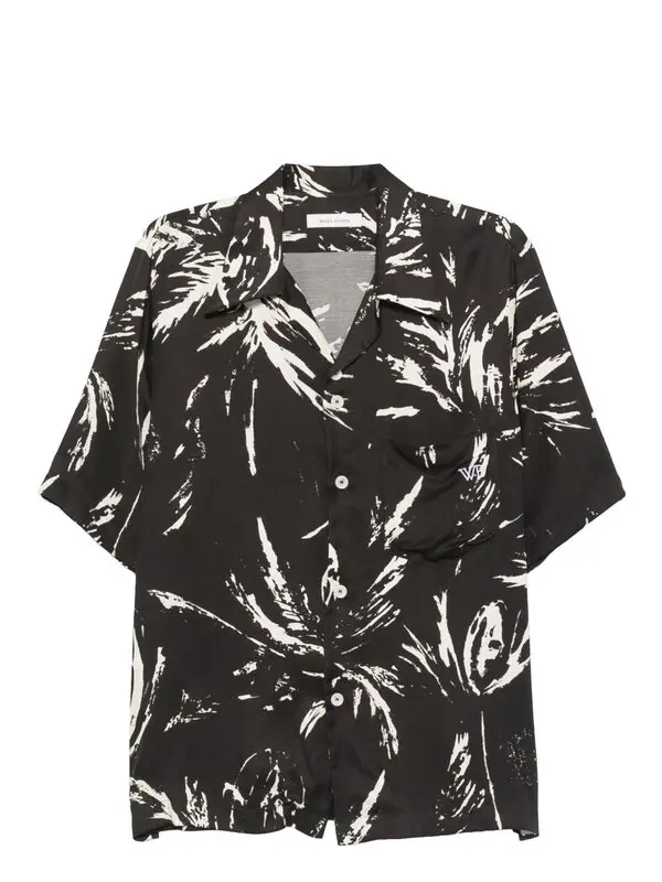WALES BONNER Highlife Shirt - Black