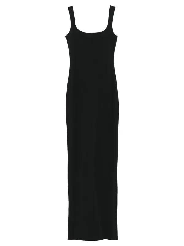 ENTIRE STUDIOS Square-neck Maxi Dress - Black