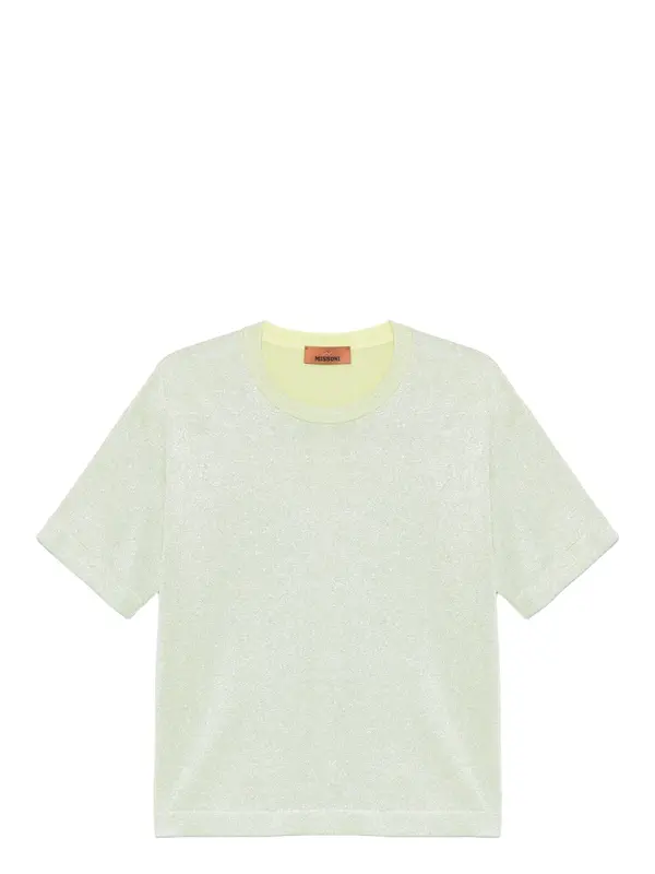 Missoni Knitted T-shirt - Green