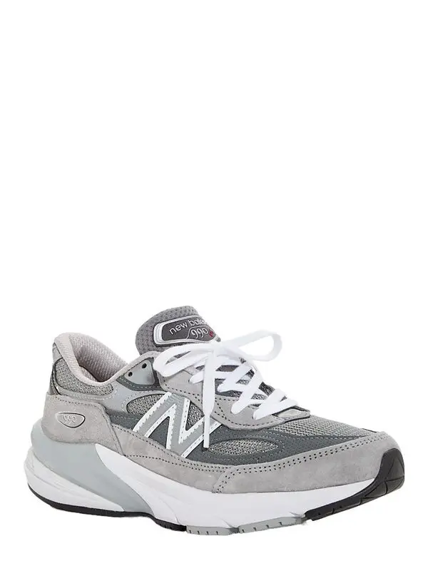NEW BALANCE 990 V6 Low Top Sneakers - Cool Gray