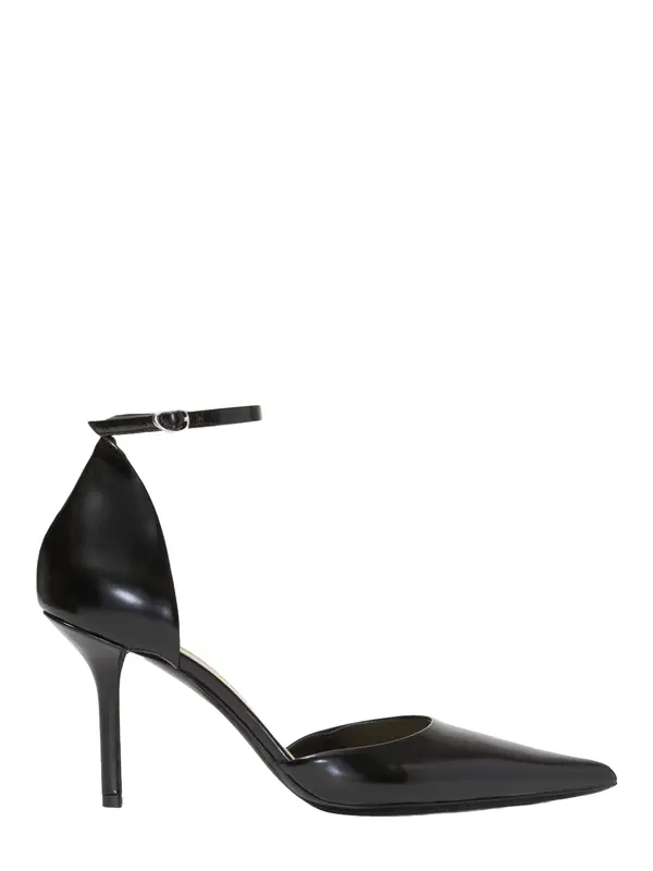 Proenza Schouler Slash Ankle Strap Pumps - Black